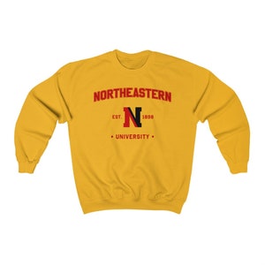 Northeastern University Shirt,northeastern Crewneck,northeastern Shirt ...