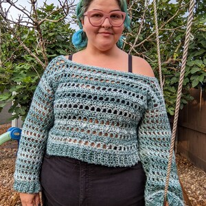 PATTERN - the Pixie Pebble Pullover - Crochet Pattern PDF - Etsy