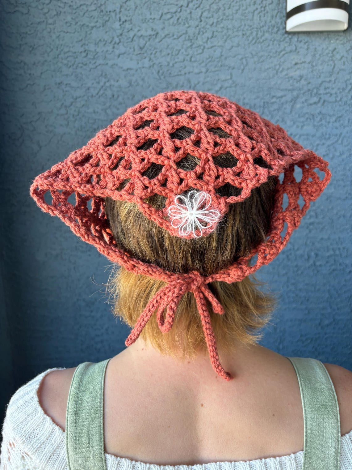 PATTERN - Lazy Lace Bandana - Crochet Pattern PDF - Etsy