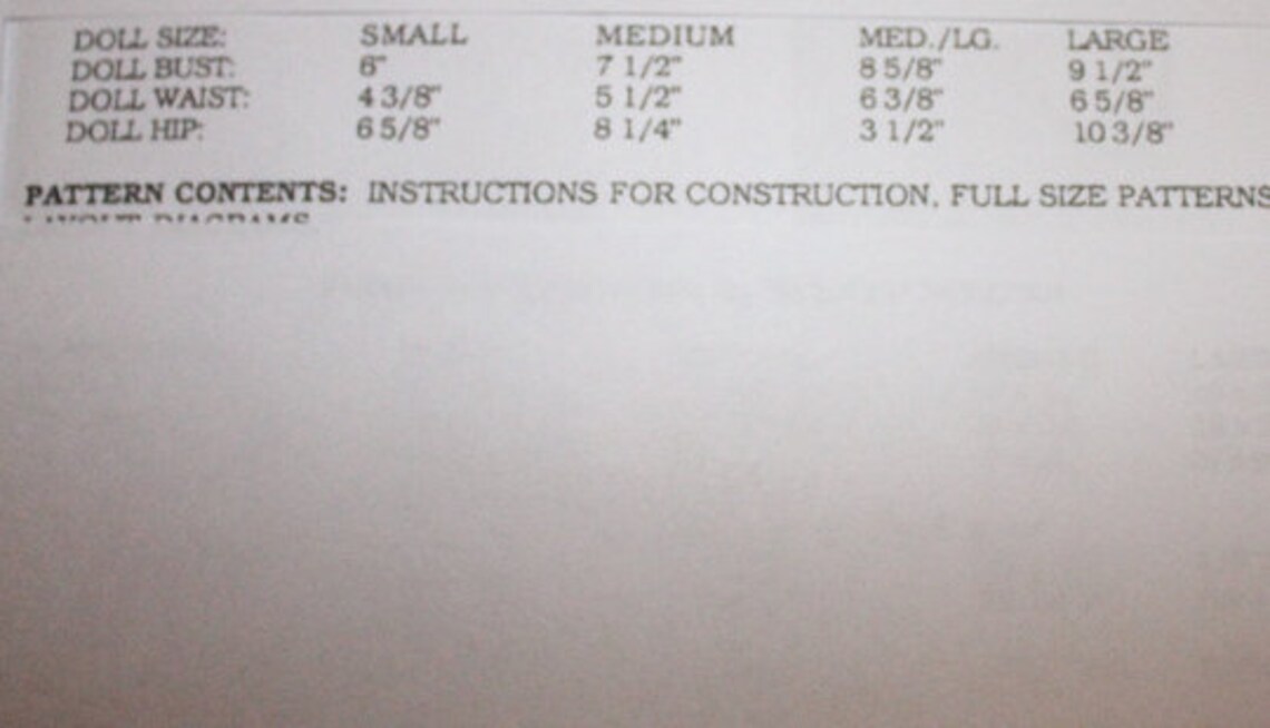 1881 Walking Dress Pattern for Antique French Fashion Doll - Etsy