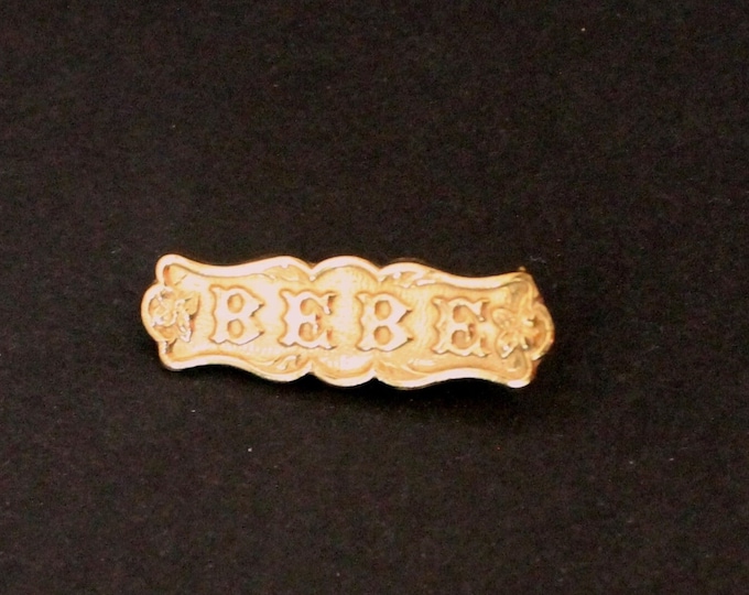Brass Bebe Pin for Antique French or German Doll - Etsy