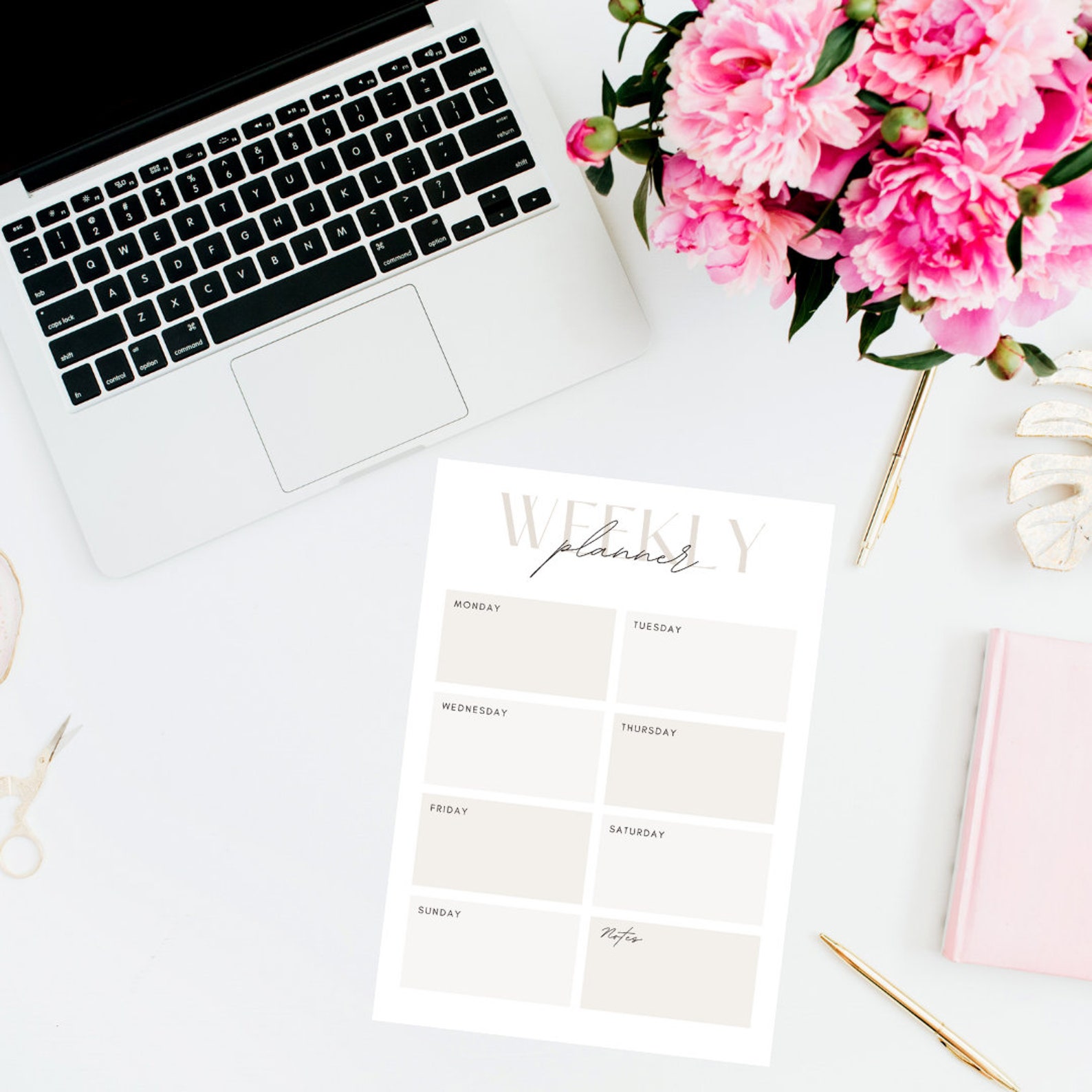 Weekly Planner Printable to Do List - Etsy