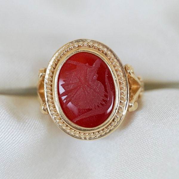Intaglio Ring - Etsy