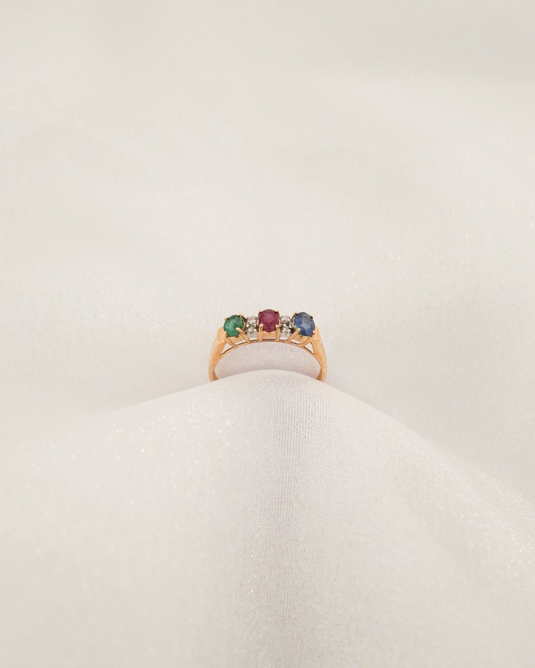 Vintage Trio Stone Band - Etsy