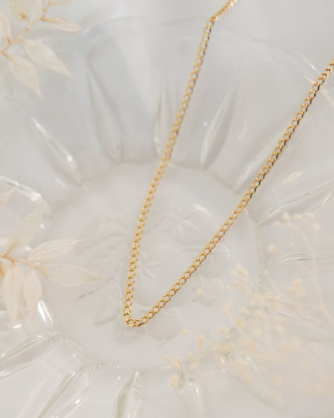 Estate Vintage Italian Curb Chain - Etsy