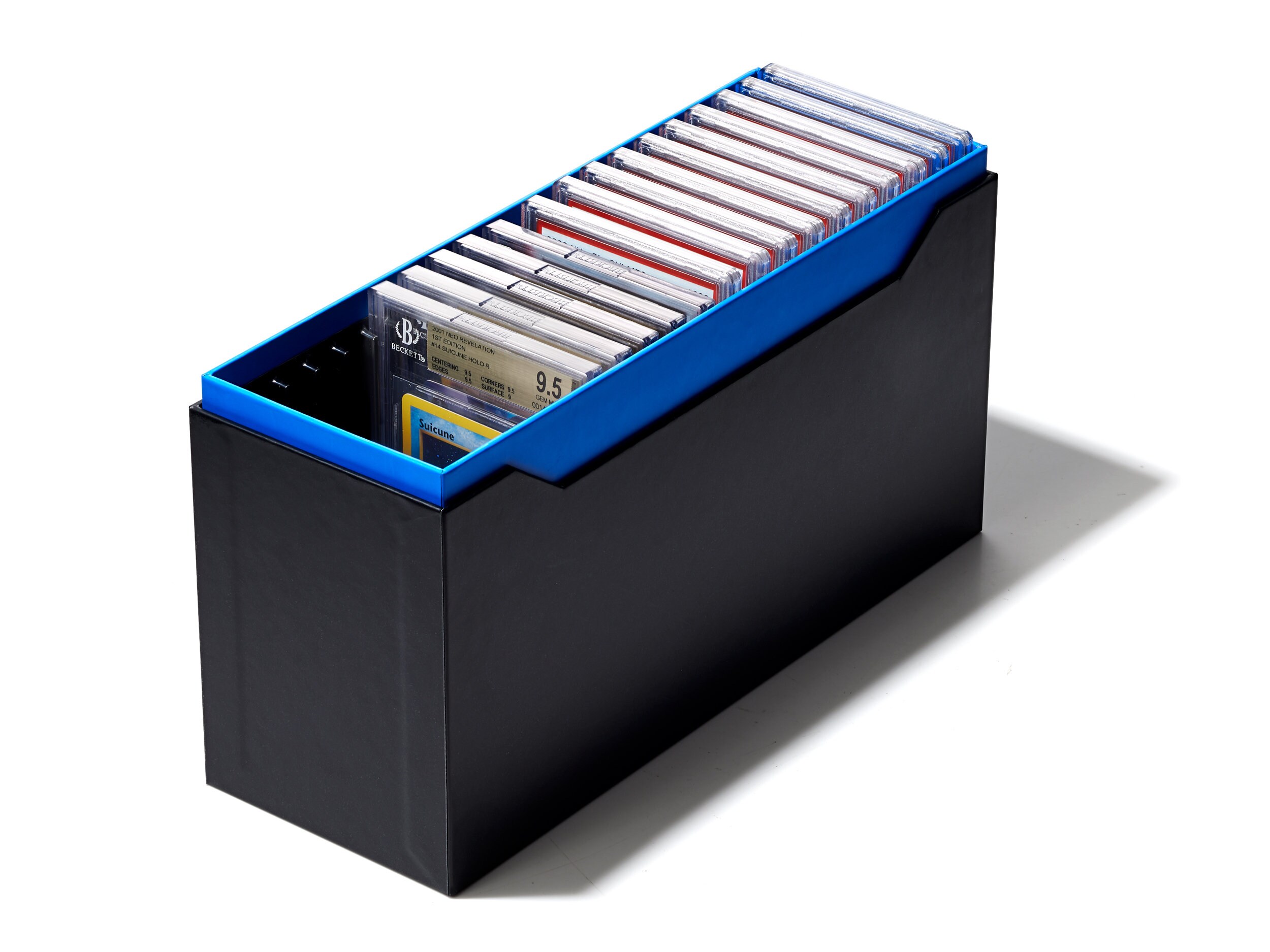 PSA-BGS-CGC Storage Case W/ Slot Option Graded Card Box / Slab Holder ...