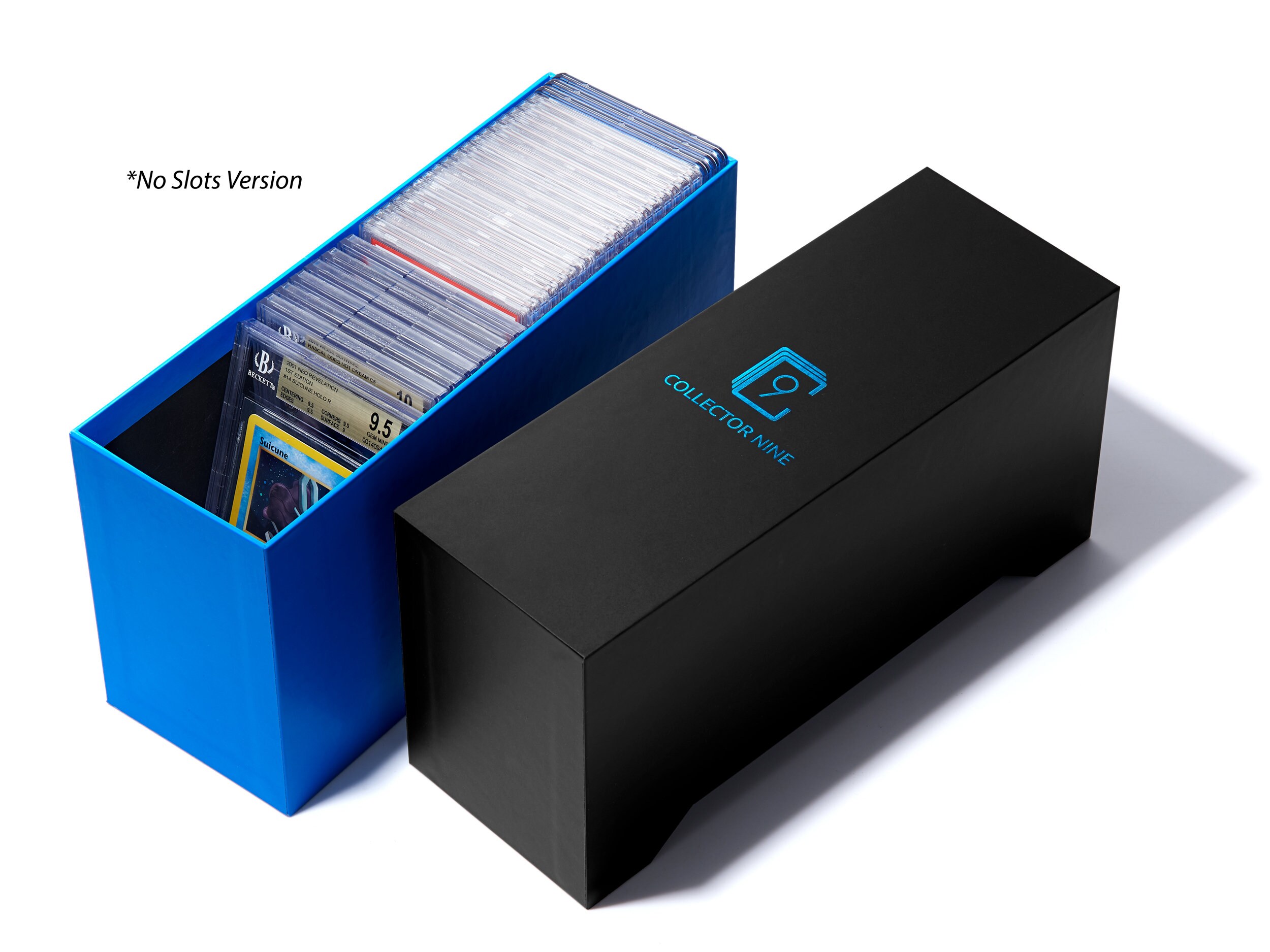 PSA-BGS-CGC Storage Case W/ Slot Option Graded Card Box / Slab Holder ...