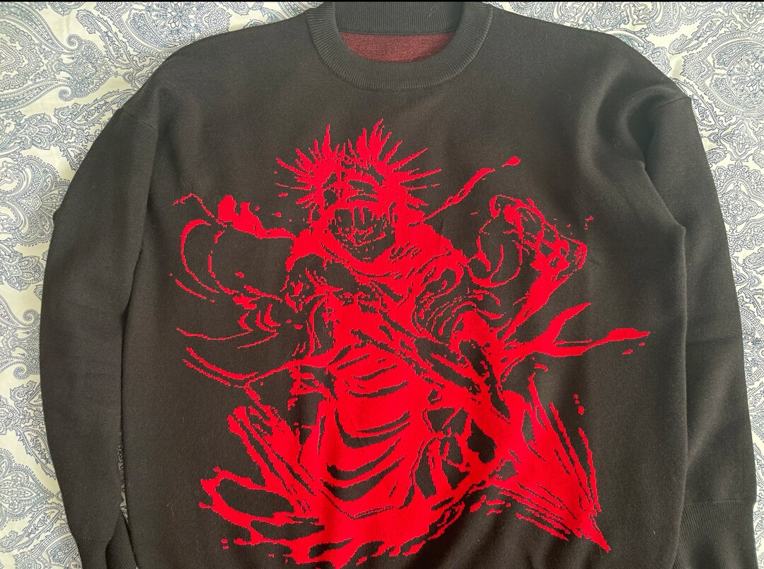 Choso JJK Winter Sweater - Etsy