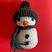 Snowman Circular Knitting Machine Pattern, 22 Pin Digital Knitting ...