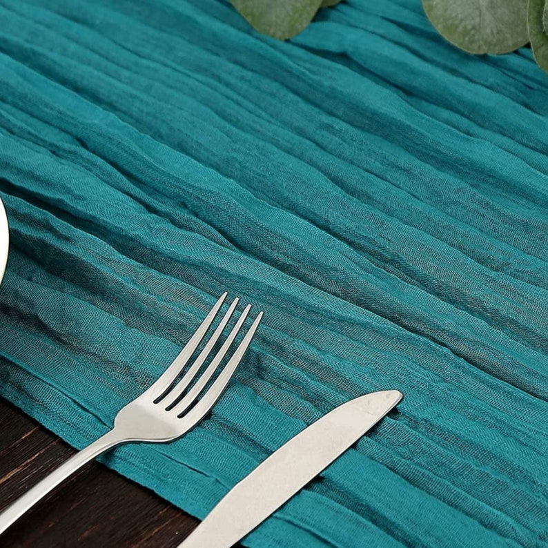 Boho Wedding Farmhouse Table Linens Set of 6 Cheesecloth - Etsy