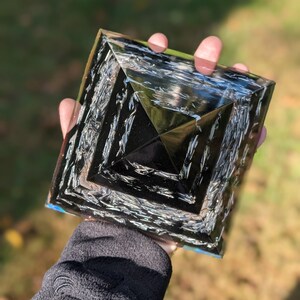 Large Handmade Orgonite Pyramid Real Orgonite Powerful Orgone Energy ...