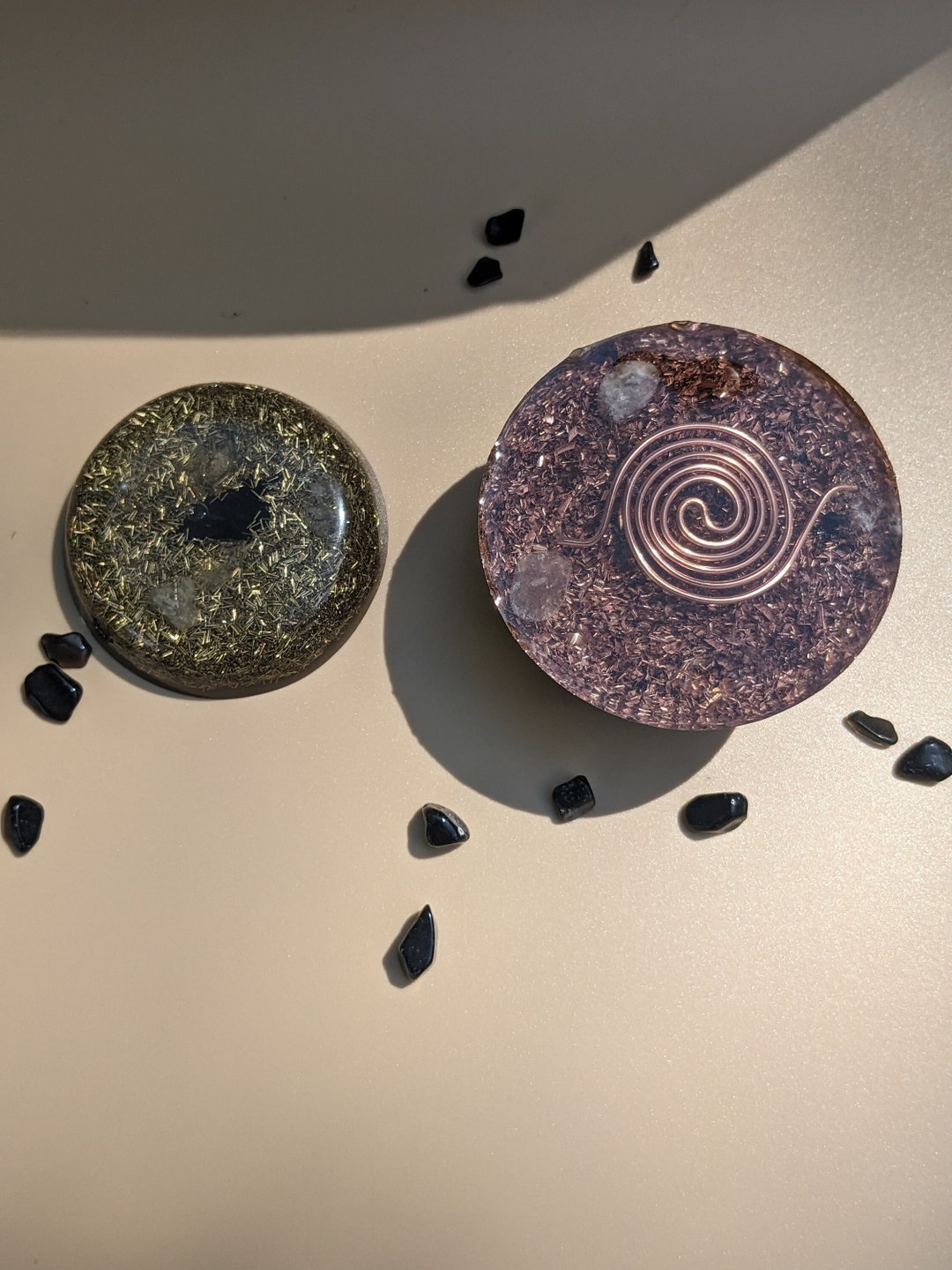 Pocket Orgonite EMF Protector Crystal Shield EMF Orgonite - Etsy