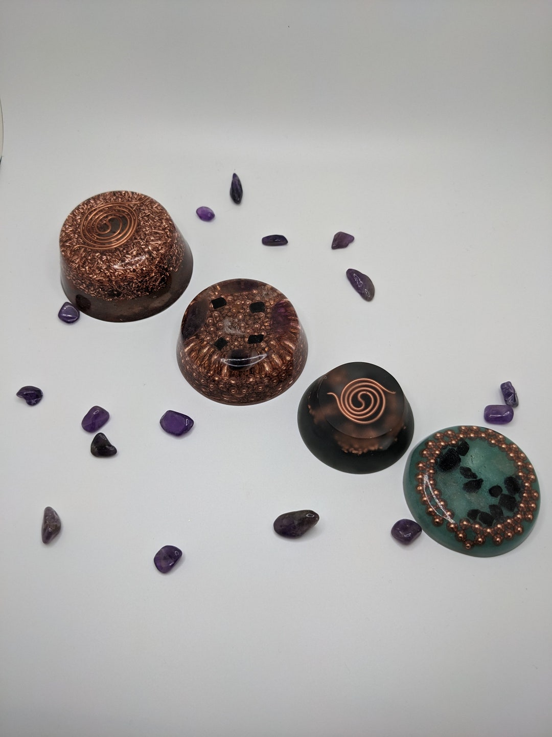 Custom Orgonite EMF Shield Orgonite Tower Buster Amethyst - Etsy