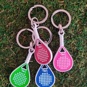 Key Ring Padel Racket Keychain - Etsy