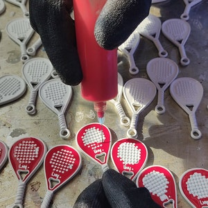 Key Ring Padel Racket Keychain - Etsy