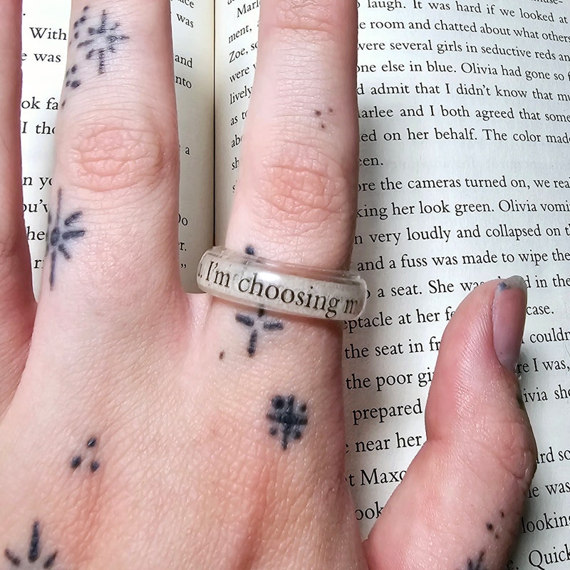 Book Quote Jewelry - Etsy