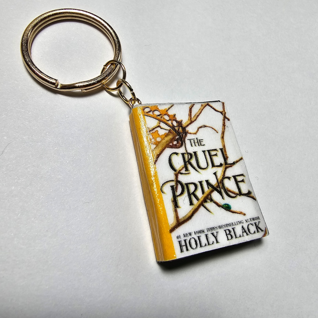 Cruel Prince Mini Book Keychain - Etsy