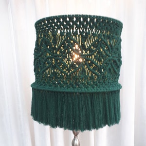 Macrame Lampshade PDF Pattern. Macrame Lampshade Tutorial. PDF Pattern ...