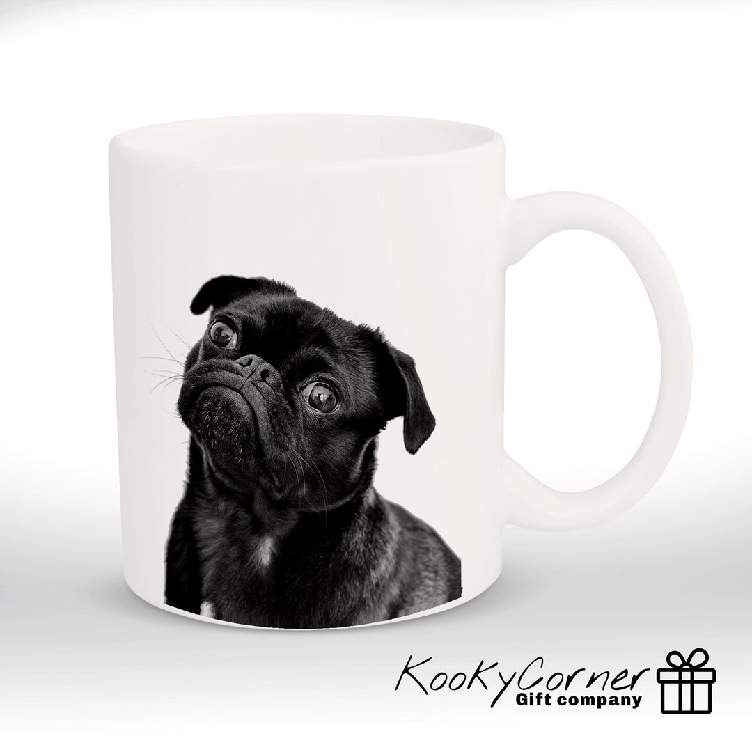 Pug Dog Coffee Mug: Gift Mug - Etsy UK