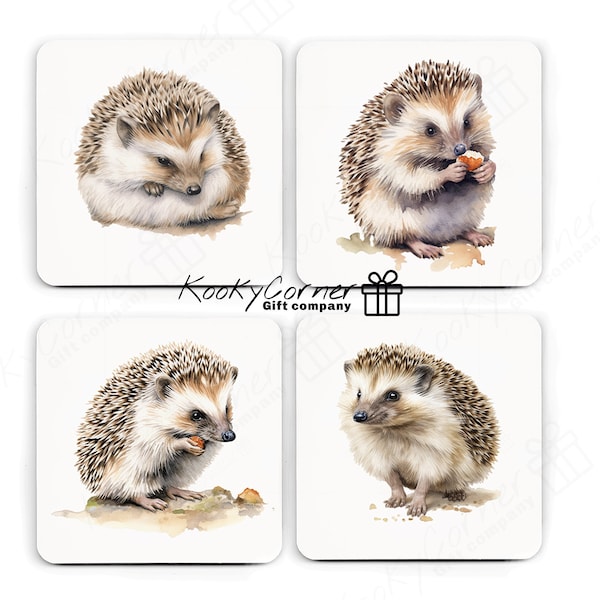 Hedgehog Painting - Etsy UK