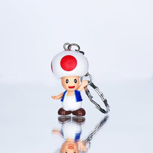 Mario Keychain - Etsy