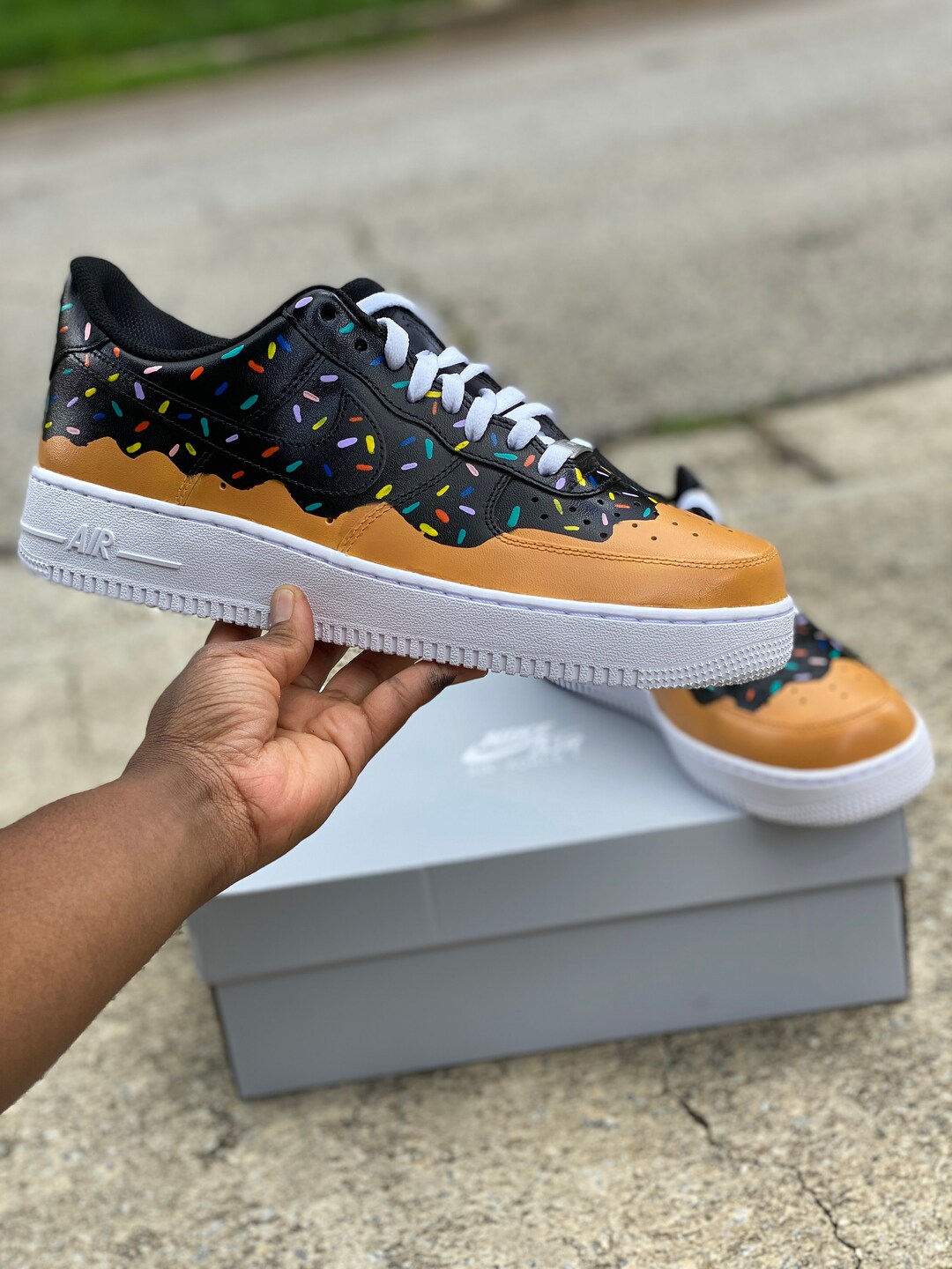 Donut Customs Custom Sneakers Donut Sneakers - Etsy