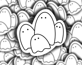 Ghost Light Vinyl Art Sticker - Etsy