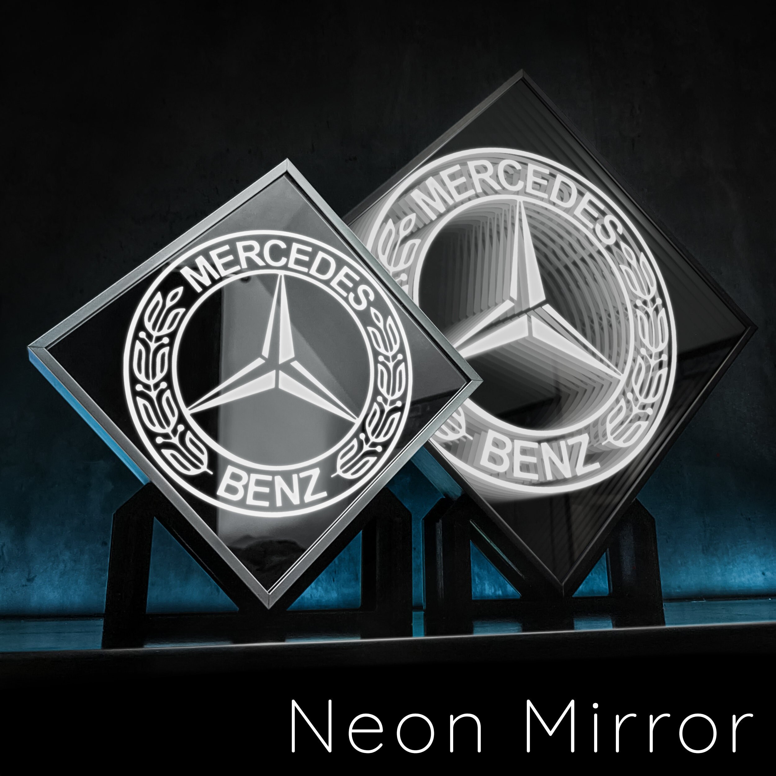 Mercedes Benz Logo 3d Wallpaper
