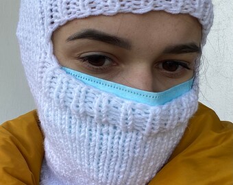 Full Face Cover Hat - Etsy