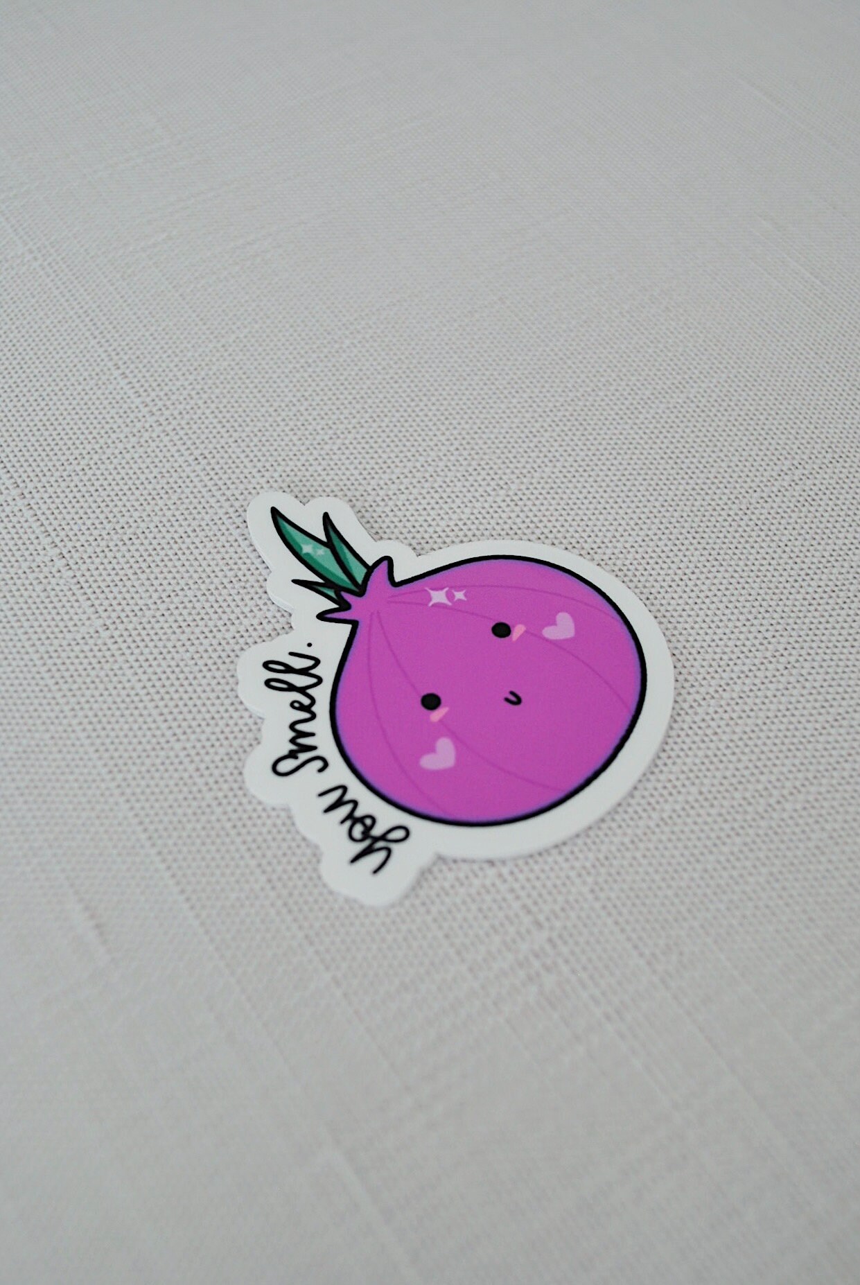 Cute Kawaii Onion Sticker, Red Onion, Yellow Onion, Gift for Foodies ...