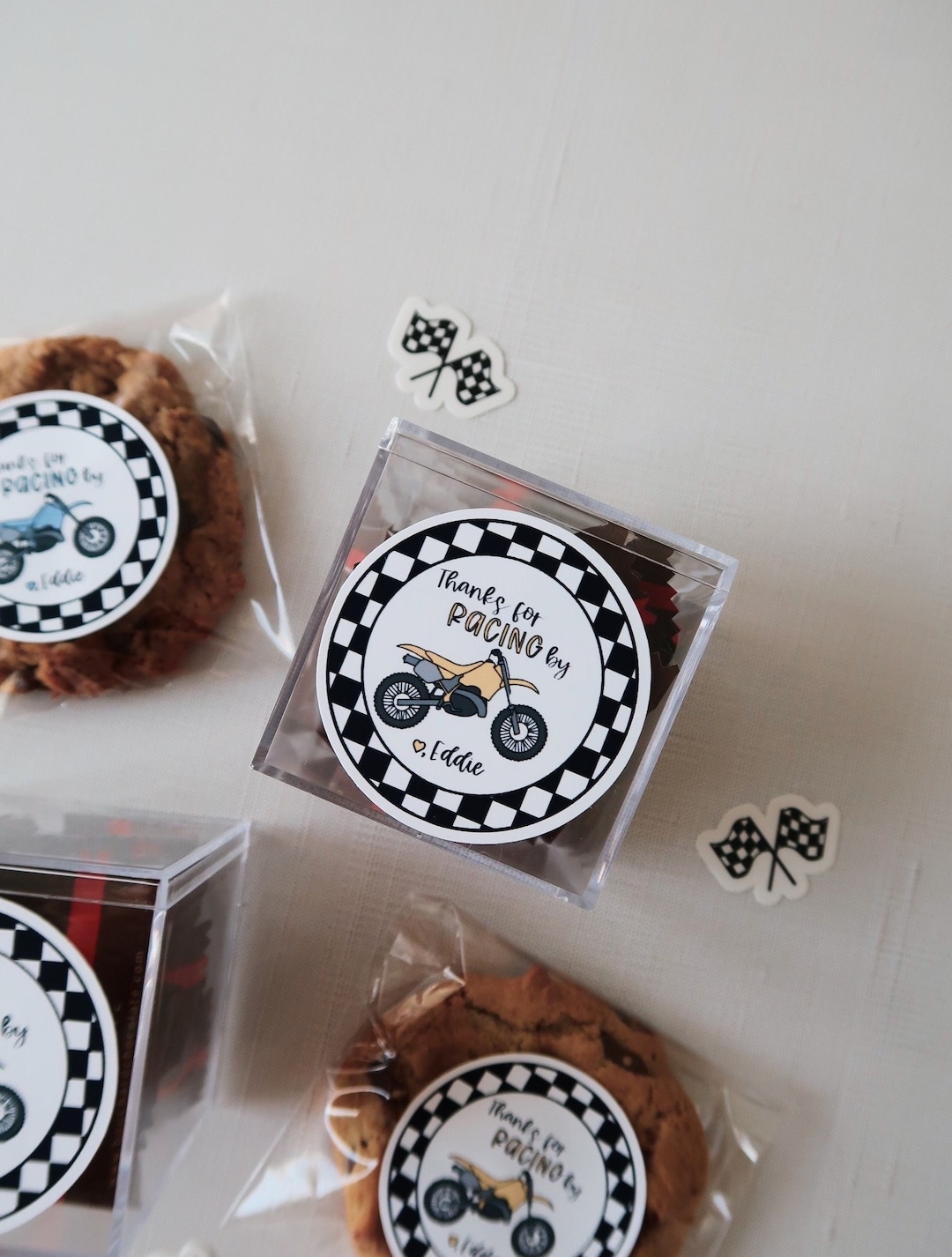 Personalized Thank You Sticker Labels, Round Thank You Stickers ...