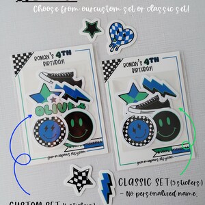 Custom Vinyl Stickers, Personalized Birthday Party Favors, Vinyl ...