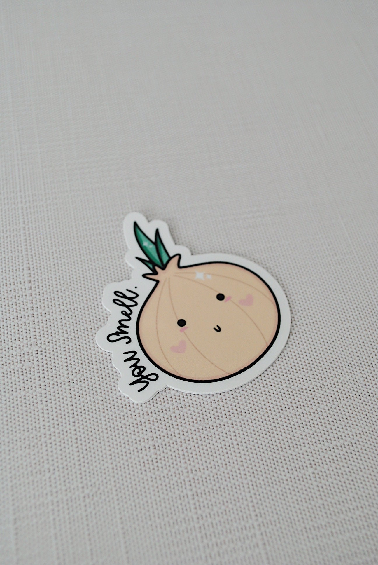 Cute Kawaii Onion Sticker, Red Onion, Yellow Onion, Gift for Foodies ...