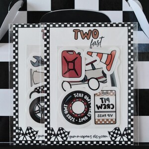 Two Fast Birthday, Temporary Tattoos, Cool Party Favors, Birthday ...