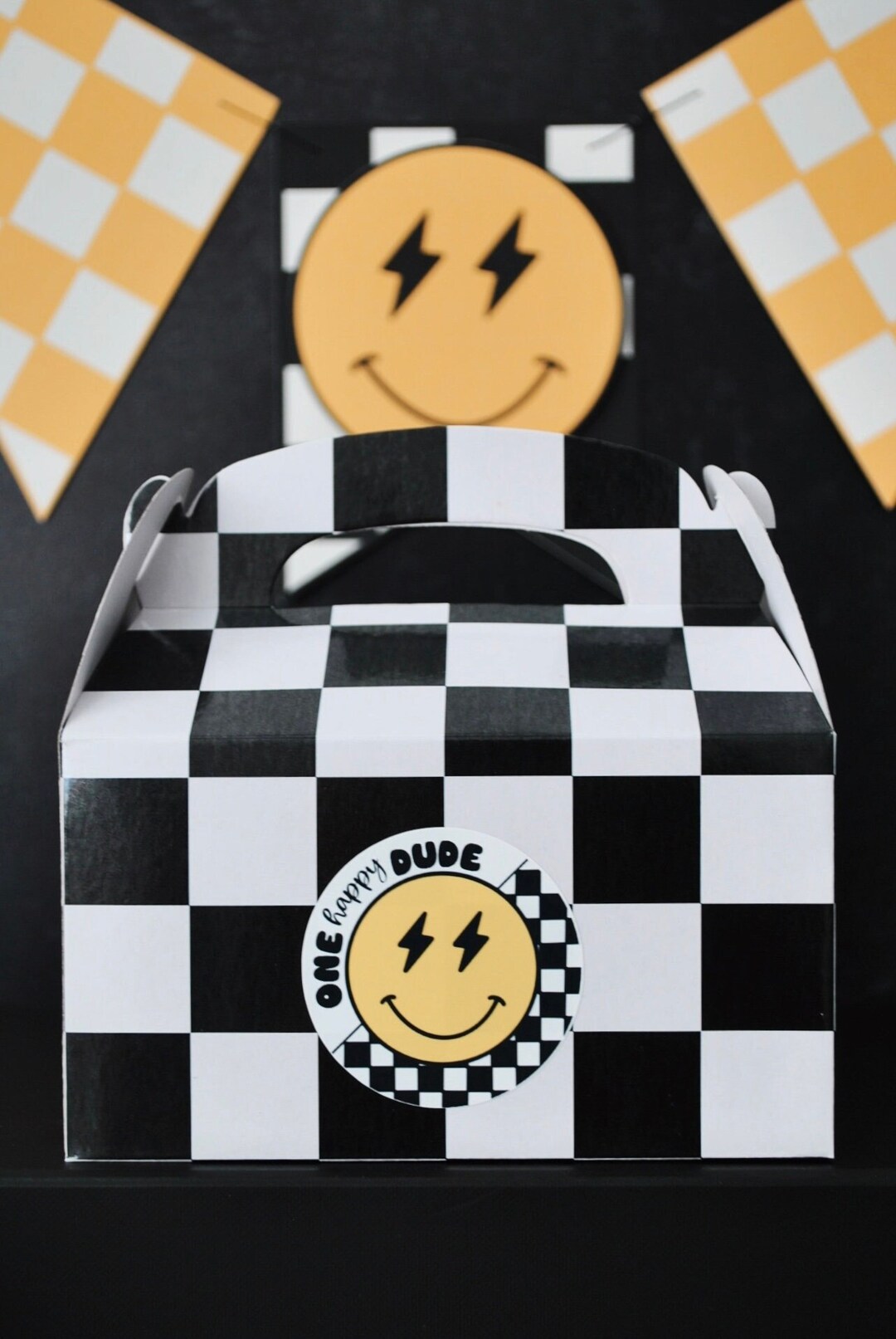 One Happy Dude Stickers, Party Decoration Stickers, Birthday Favor ...