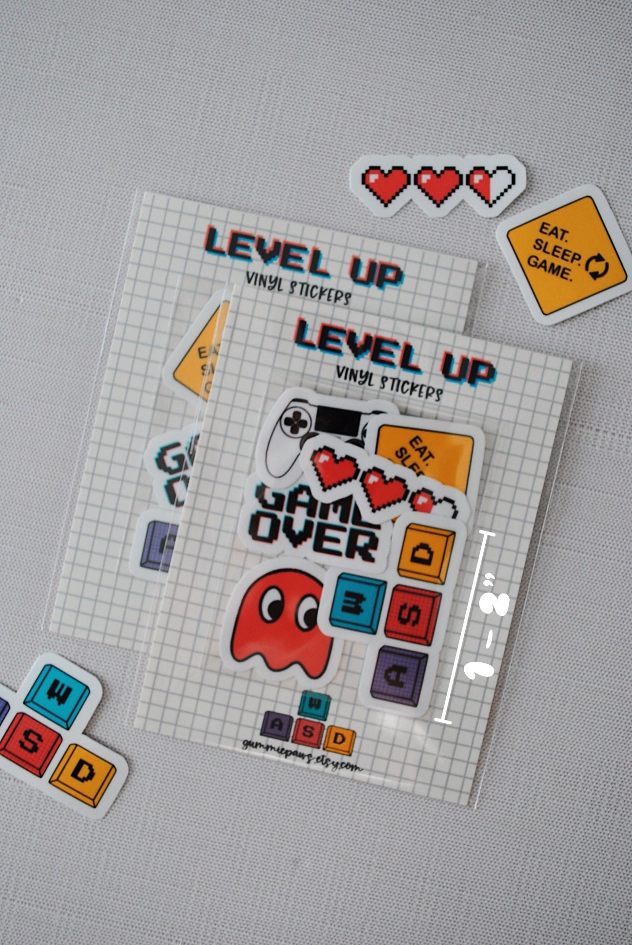 Birthday Favors, Level Up, Gamer Theme, Cool Party Favor, Waterproof ...