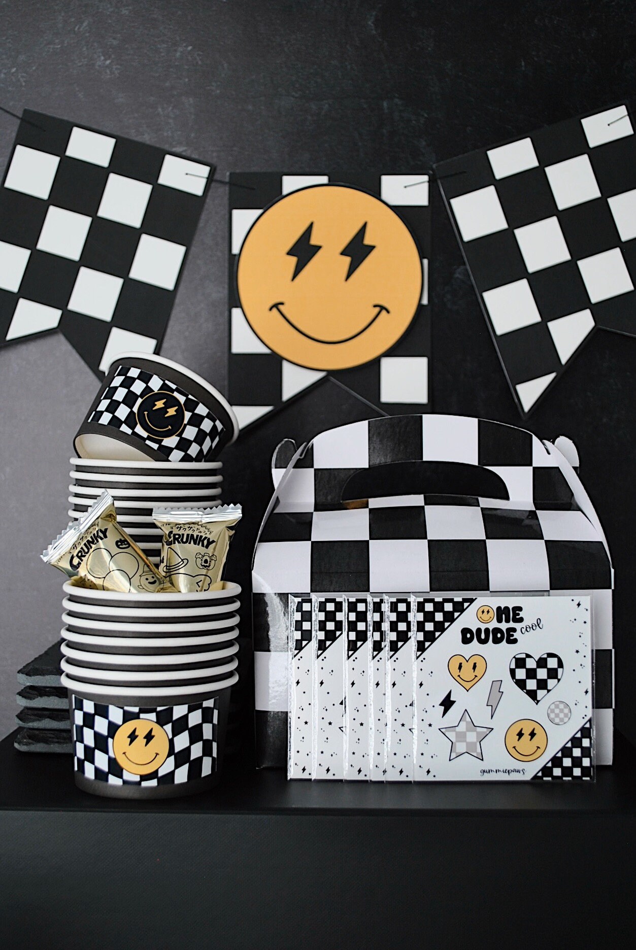 One Happy Dude Stickers, One Happy Dude Favors, Baby's First Birthday ...