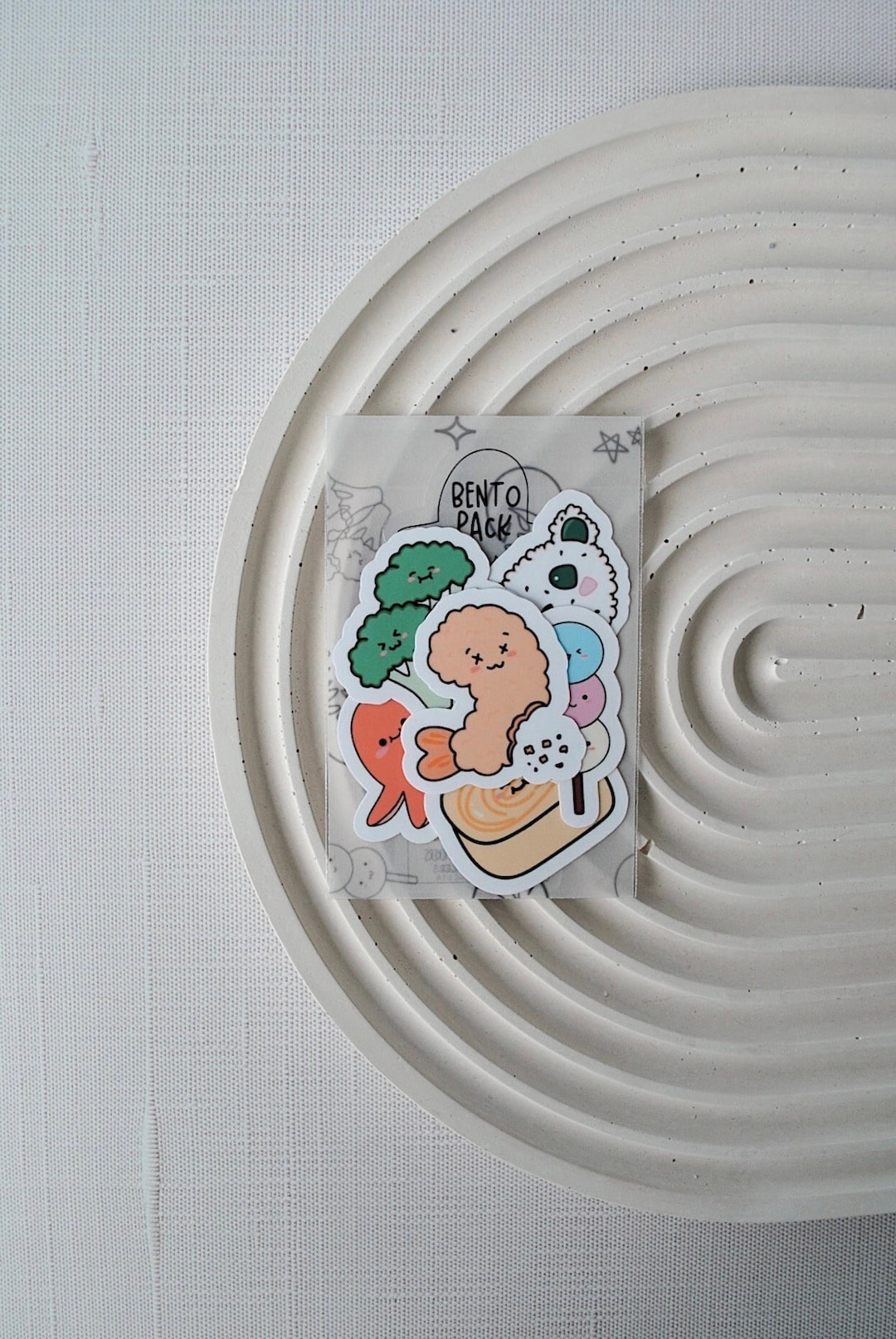 Cute Food Sticker Pack, Mini Stickers, Asian Food Stickers, Food Lovers ...