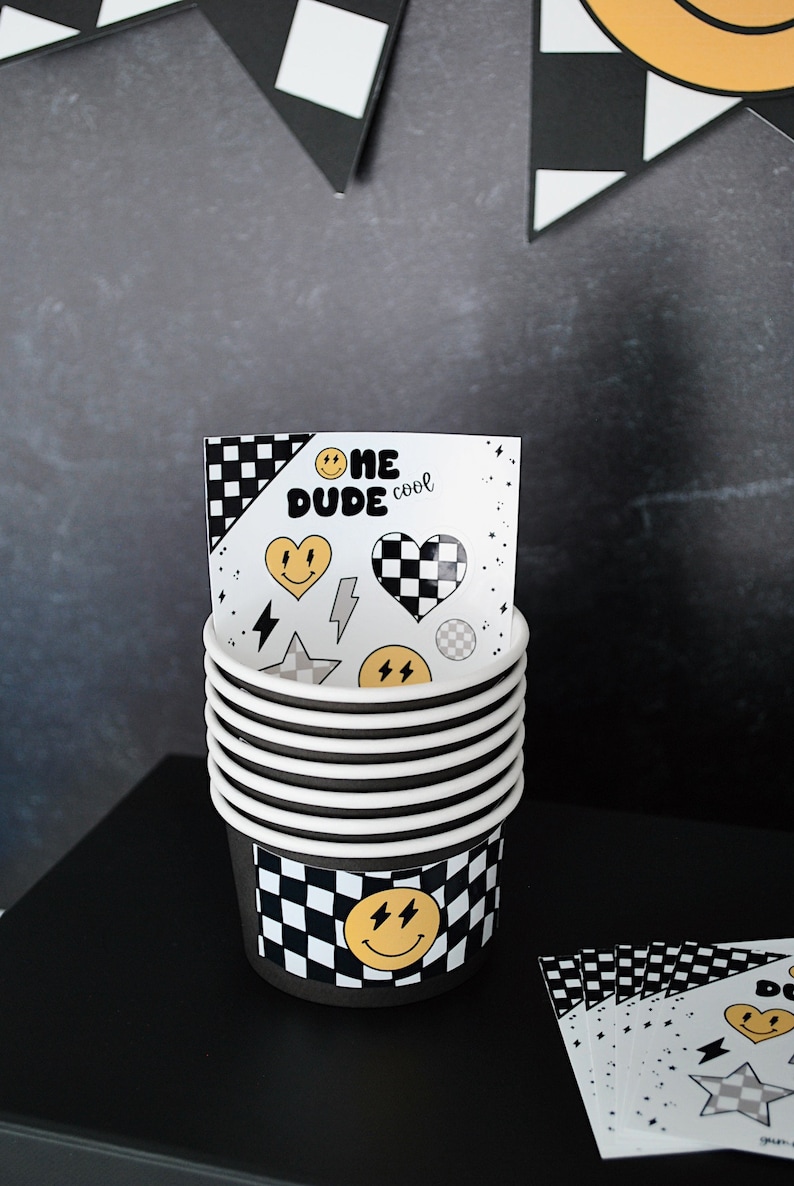 One Happy Dude Stickers, One Happy Dude Favors, Baby's First Birthday ...