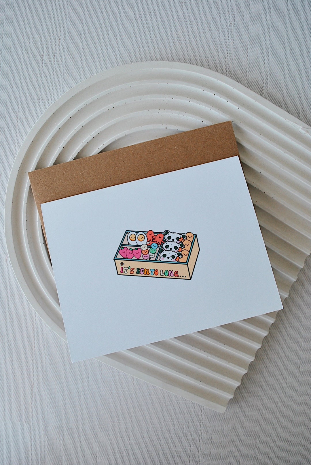 Cute Asian Food Card, Bento Box Card, Card for Food Lovers, Cute I Miss ...