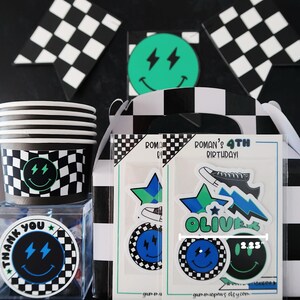 Custom Vinyl Stickers, Personalized Birthday Party Favors, Vinyl ...