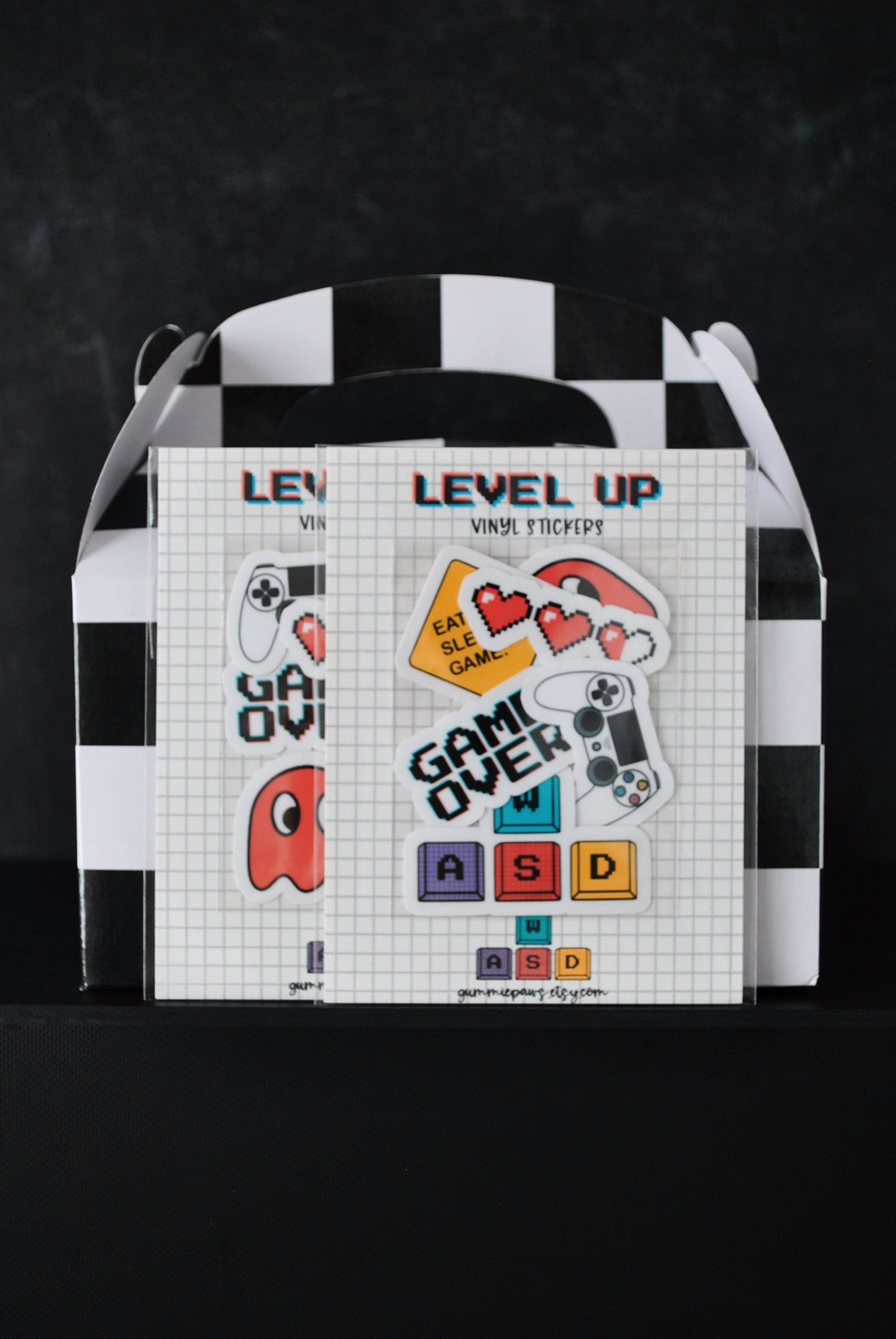 Birthday Favors, Level Up, Gamer Theme, Cool Party Favor, Waterproof ...