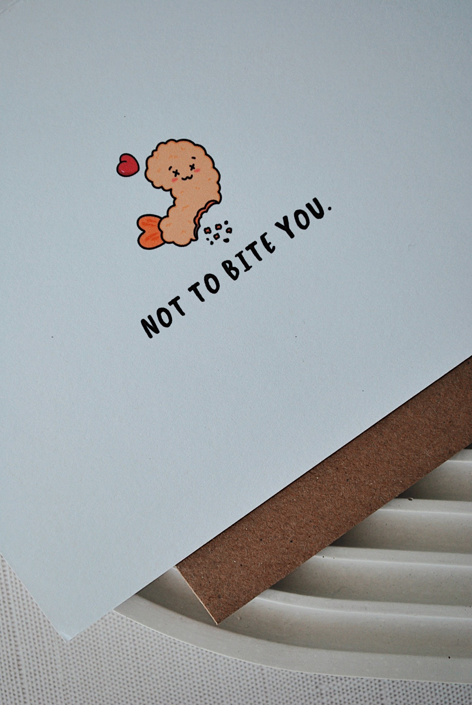 Cute Shrimp Card, Shrimp Love Card, Valentines Day Card, Cute Birthday ...
