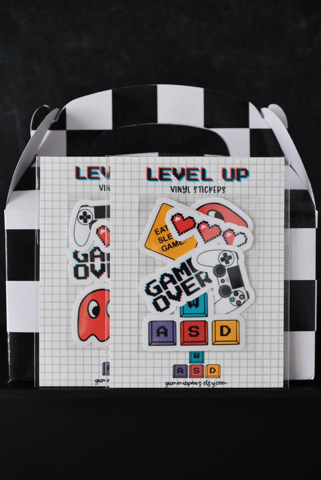 Birthday Favors, Level Up, Gamer Theme, Cool Party Favor, Waterproof ...