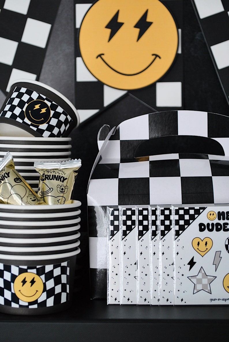 One Happy Dude Stickers, One Happy Dude Favors, Baby's First Birthday ...