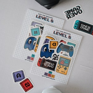 Gamer Birthday Party Favors, Temporary Tattoos, Cool Birthday Favors ...