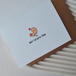 Cute Shrimp Card, Shrimp Love Card, Valentines Day Card, Cute Birthday ...