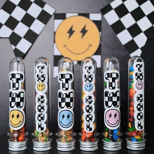 Candy Tubes, Two Cool Birthday, Retro Birthday, Cool Party Favors for ...