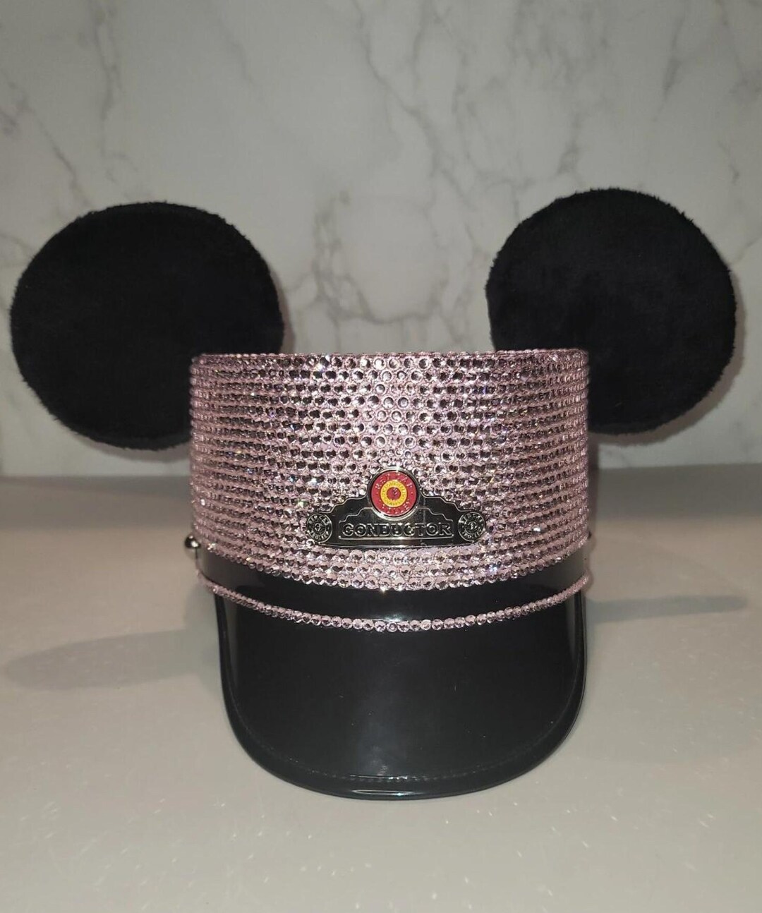 Rhinestone Mickey Conductor Hat - Etsy