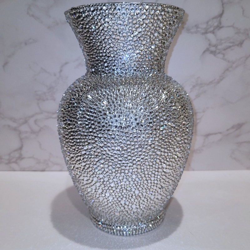 Rhinestone Vases - Etsy